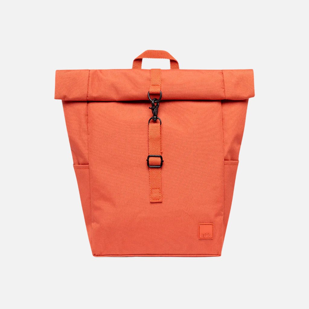 Lefrik Mini Roll Top Single Clip Recycled Plastic Backpack | Uneeka